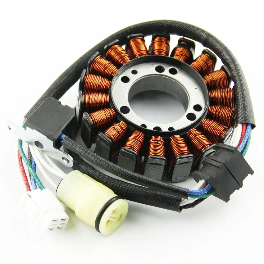 Atv Stator Coil Magneto Engine Stator Rotor Coil For Yamaha Yfm250 ...