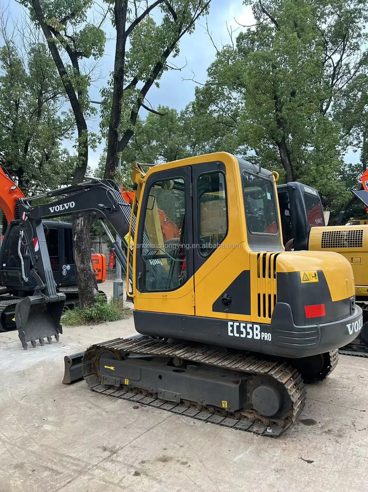 Cheap Mini Excavator Used Volvo Ec55 Ec60 Crawler Used Excavator Korea ...