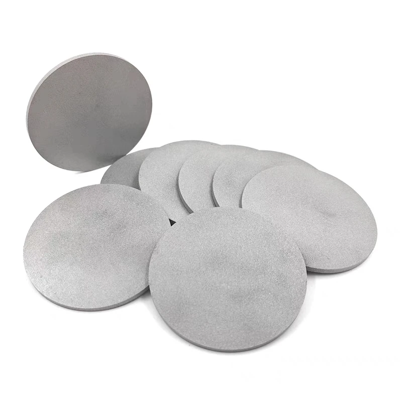 Metal Titanium Powder Sintered Filter Disc Stainless Steel Microporous ...
