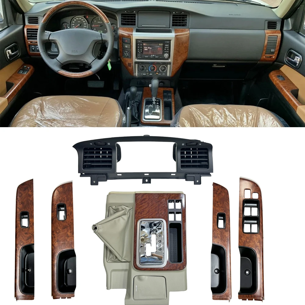 Car Air Vents Gear Shifter Switch Panel Replacement Kits for Nissan ...