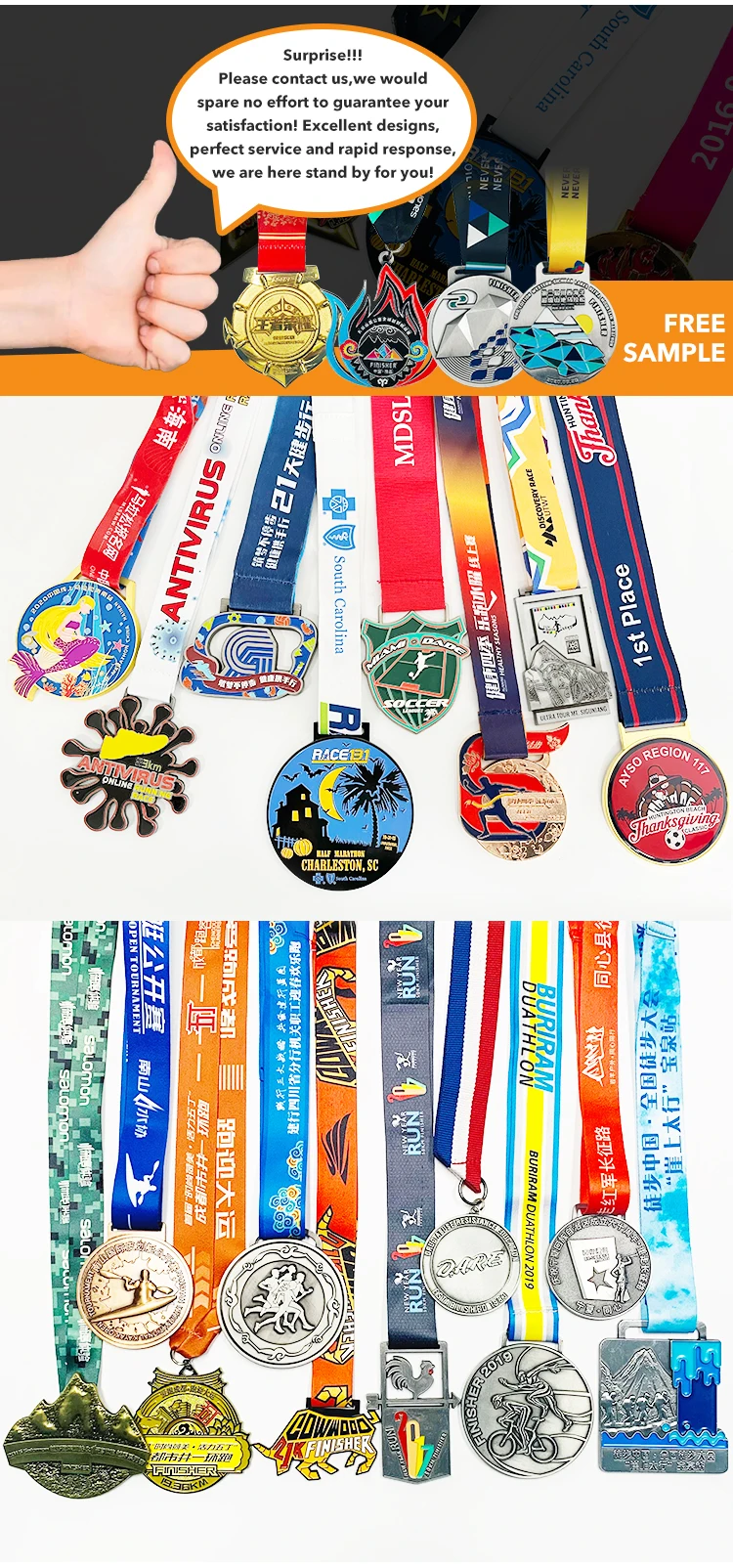 Custom 3d Dual Plating Cutout Shaped For Personalized Medals Zinc Alloy ...