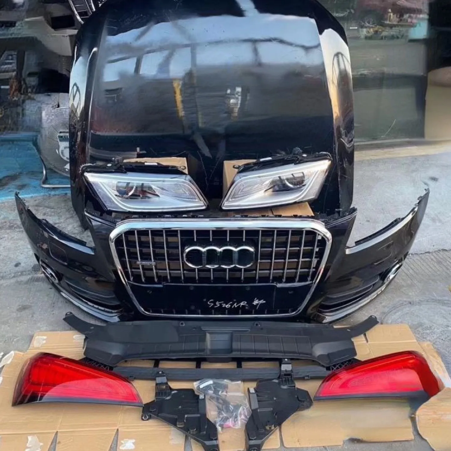 High Quality Car Bodikits Front Bumper With Grill For Audi Q5 Sq5 High ...