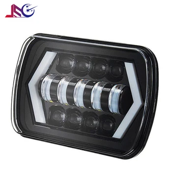 Arrow Angel Eyes Drl Turning Replaces Rectangle Driving Headiight 5x7 ...