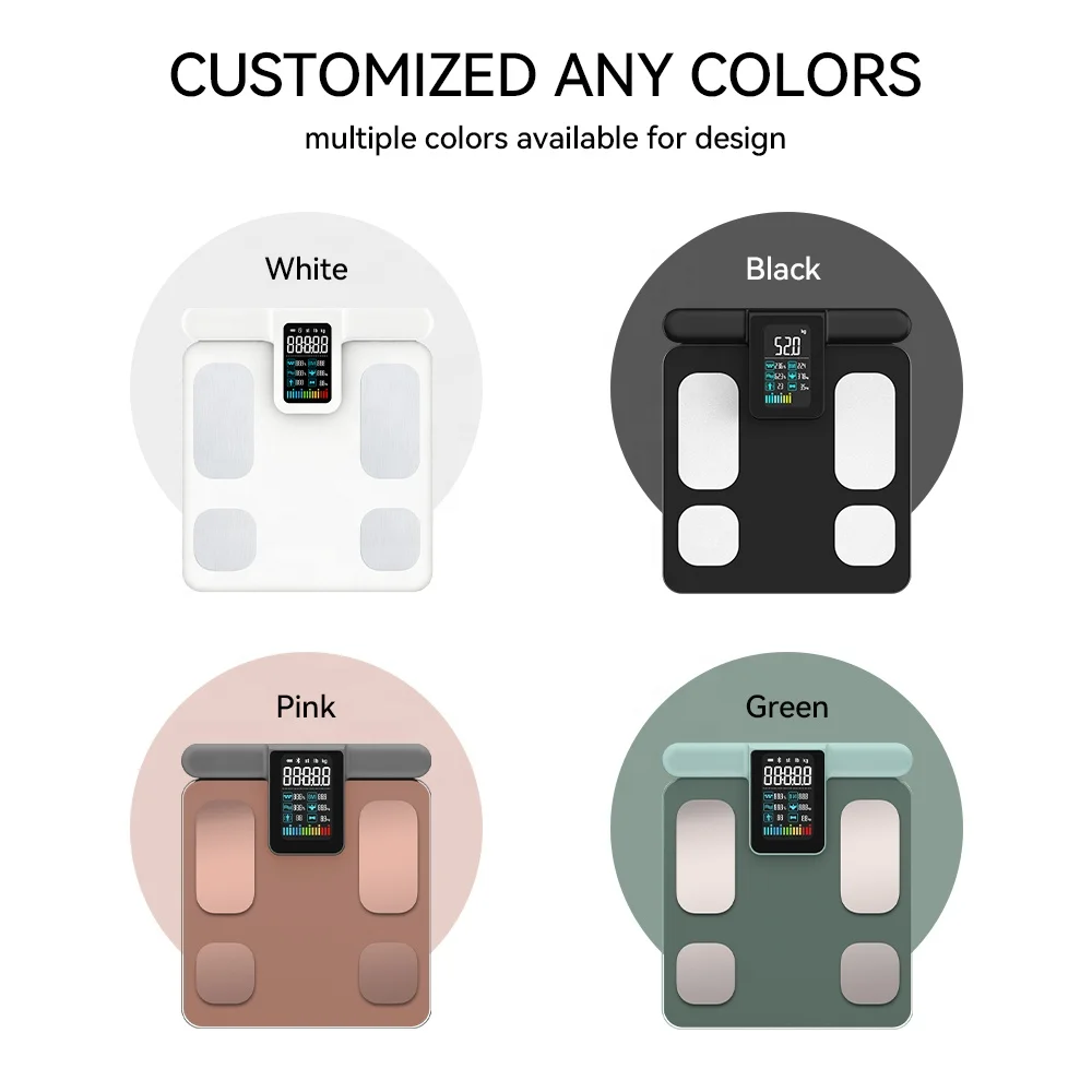 Body Composition Analyzer Calorie Scales Muscle Bioimpedance Scale ...