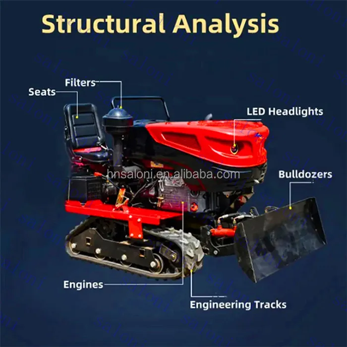 Hot Sale 25hp 35hp 50hp 60hp 80hp 100hp 120hp 130hp Small Crawler ...