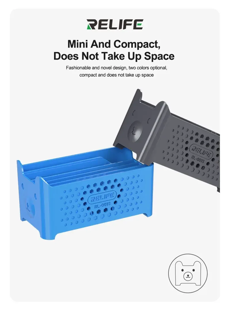 RELIFE RL-001S Tin-planting Net Storage Box Card Slot Design Strong ...