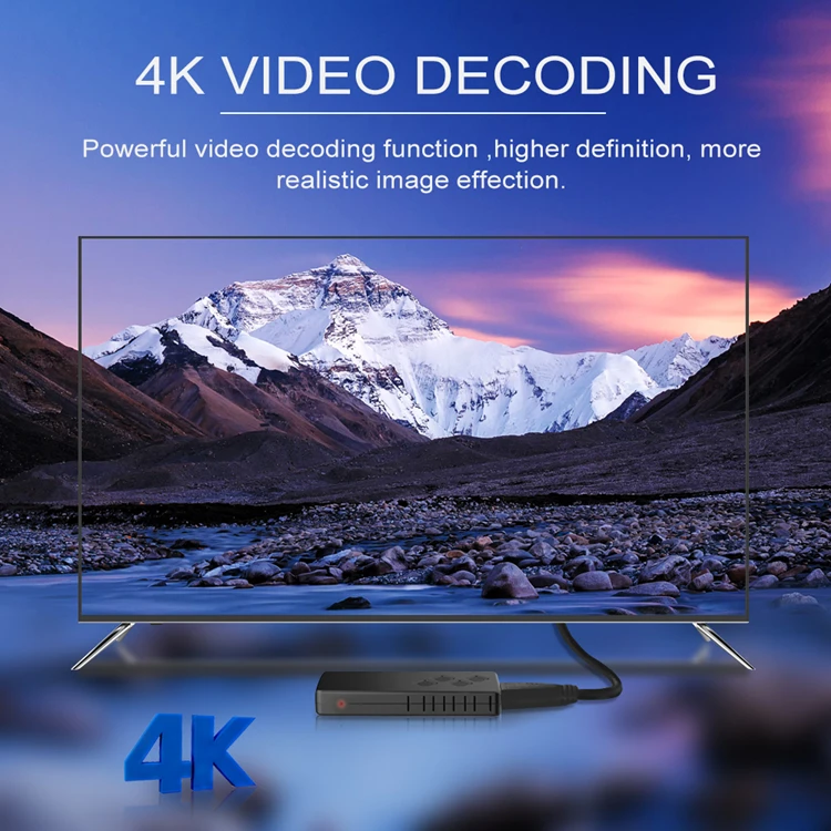 2023 New Q2 TV Stick 4K Android 10.0 - Smart Set-Top Box