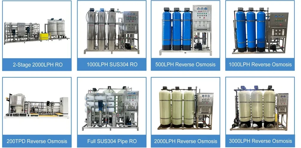 1TPH RO Water System - Efficient Industrial Solution