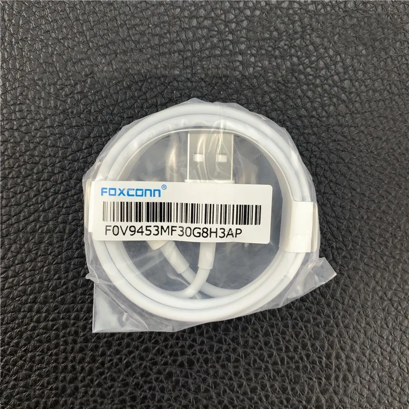 Original Foxconn 1m Usb Cable Fast Usb Charger Cable For Iphone 5/6/7/8 ...