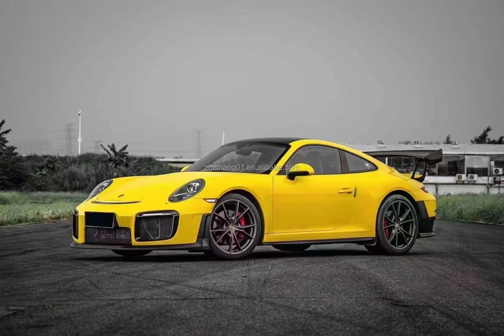Car Bodykit 991.1 991.2 Front Bumper Side Skirt Rear Bumper Upgrade to ...