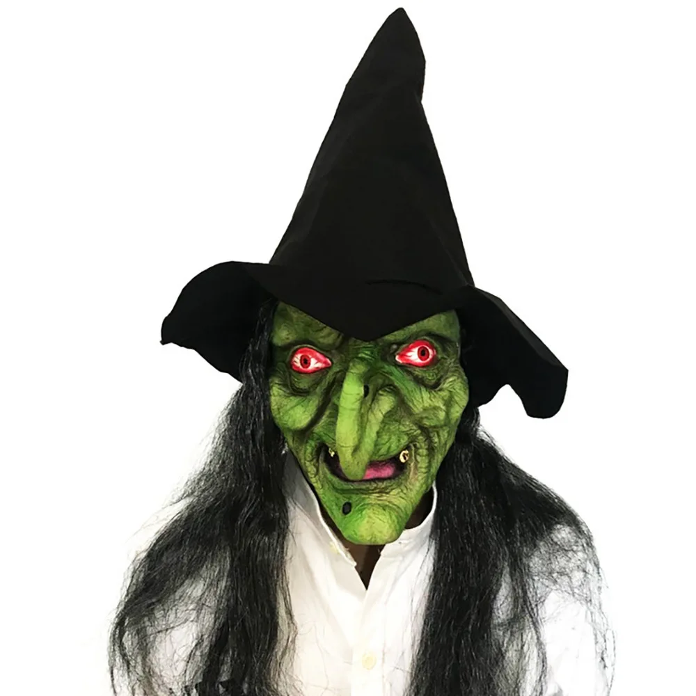 Life Size Animatronic Halloween Props - Carnival Witch