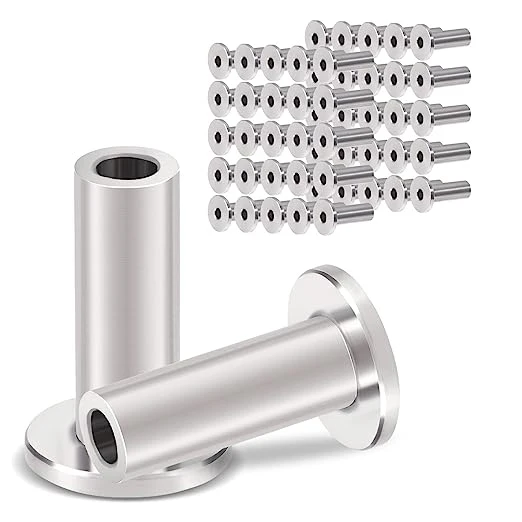 Polished Stainless Steel Ball End Nut Terminal Accessories with Wedge ...