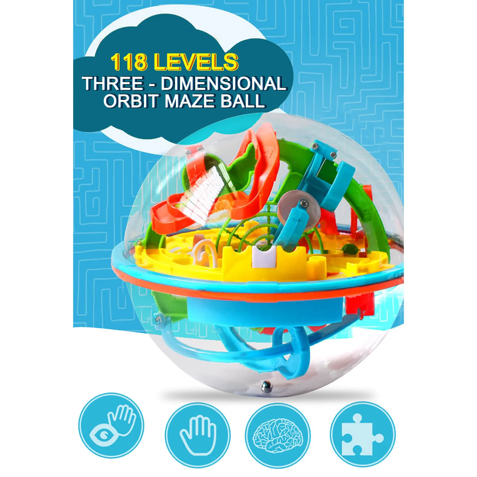 Perplexus - Large 3D Maze Ball Puzzle Toy for Kids & Adults
