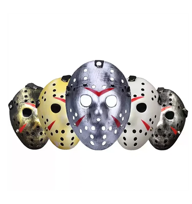 Plastic Jason Masks Horror Cosplay Halloween Costume Masks Masquerade ...