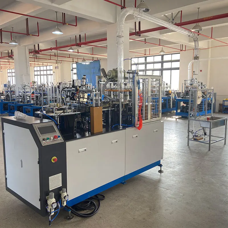 Young Bamboo Full Automatic Paper Cup Machinery High Speed Paper Cups ...