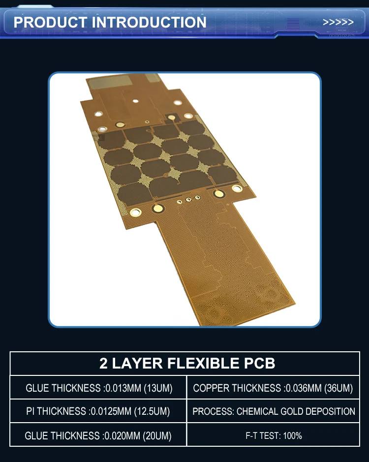 2layer Blank Fr4 Flex Material Substrate Pcb Design Customization Sheet ...