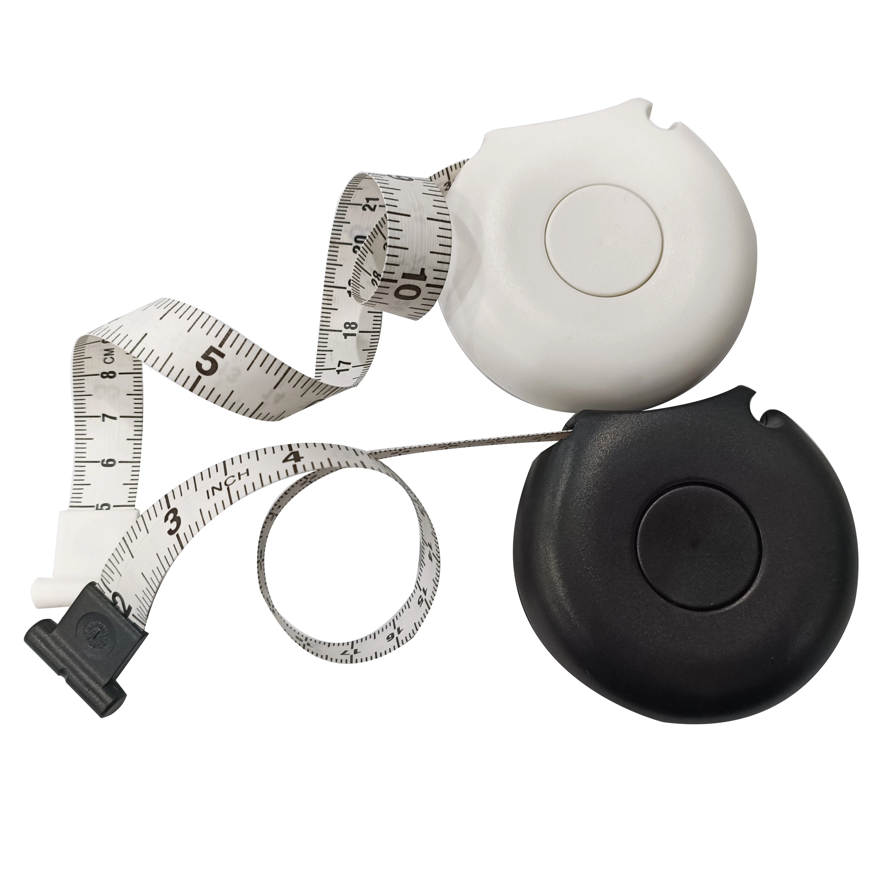 2 Meter Leather Measuring Tape Retractable Body Measuring Tape Round ...