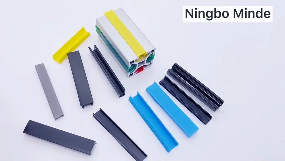 Custom 2020 3030 4040 4545 Series Aluminum Profile Multicolor Pvc Pp ...