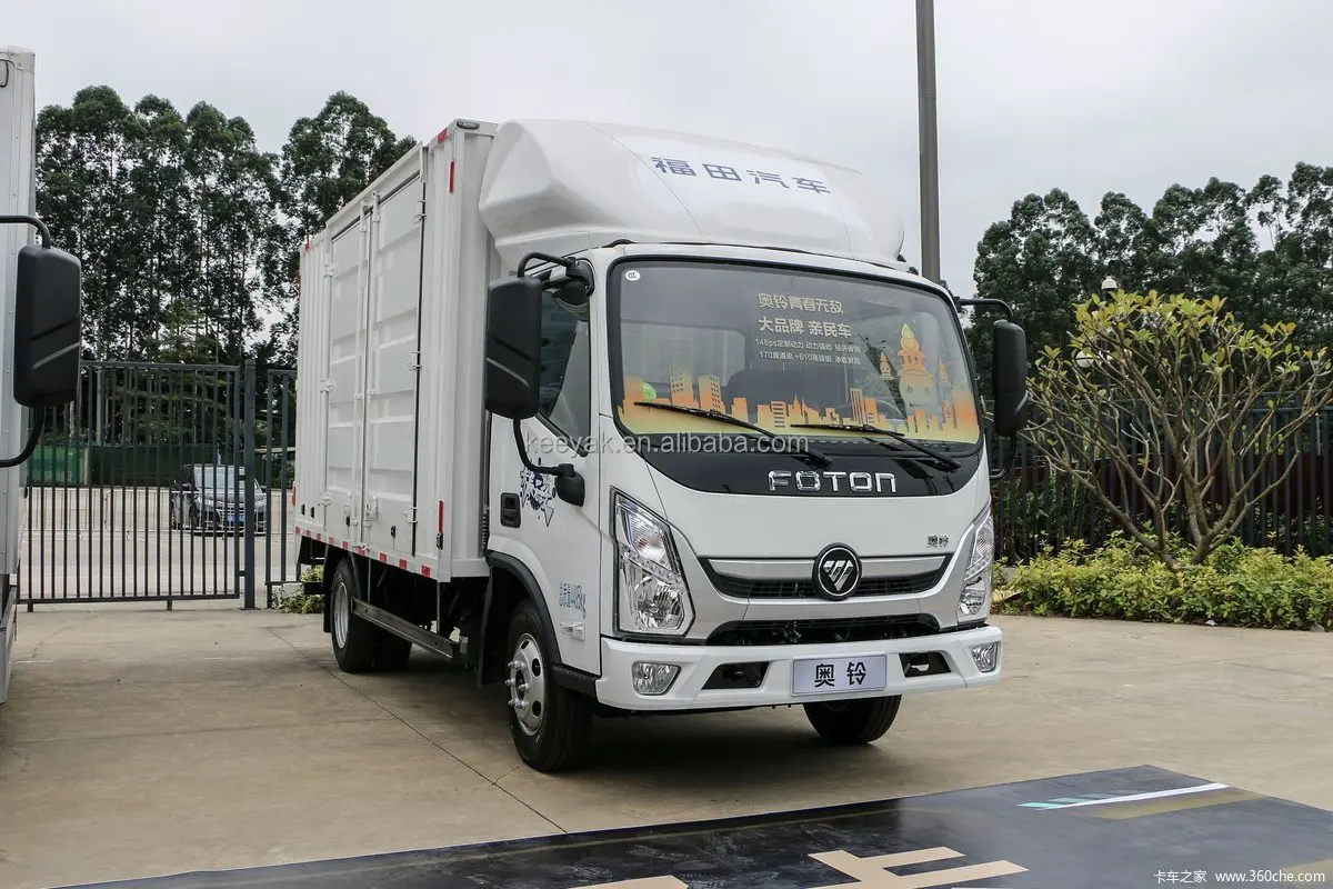 Low Price Foton Aumark E60 4*2 Van Closed Box Truck Lhd Rhd Euro 3/4 3 ...