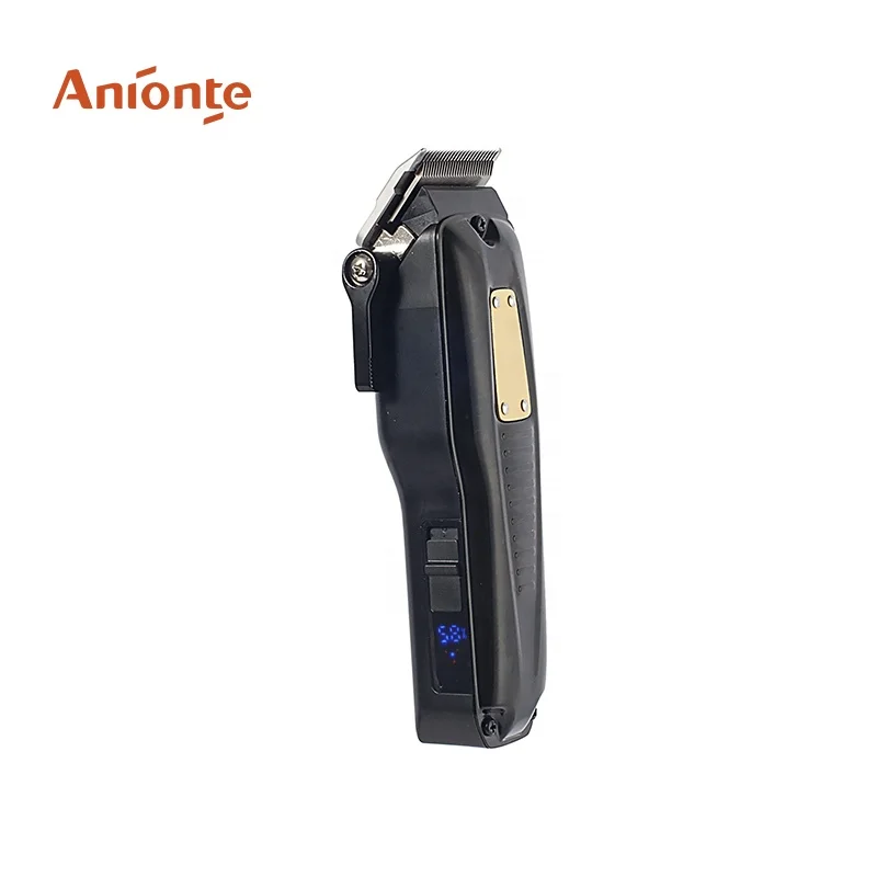 Professional rechargeable DC motor hair clipper ANIONTE electric Hair ...