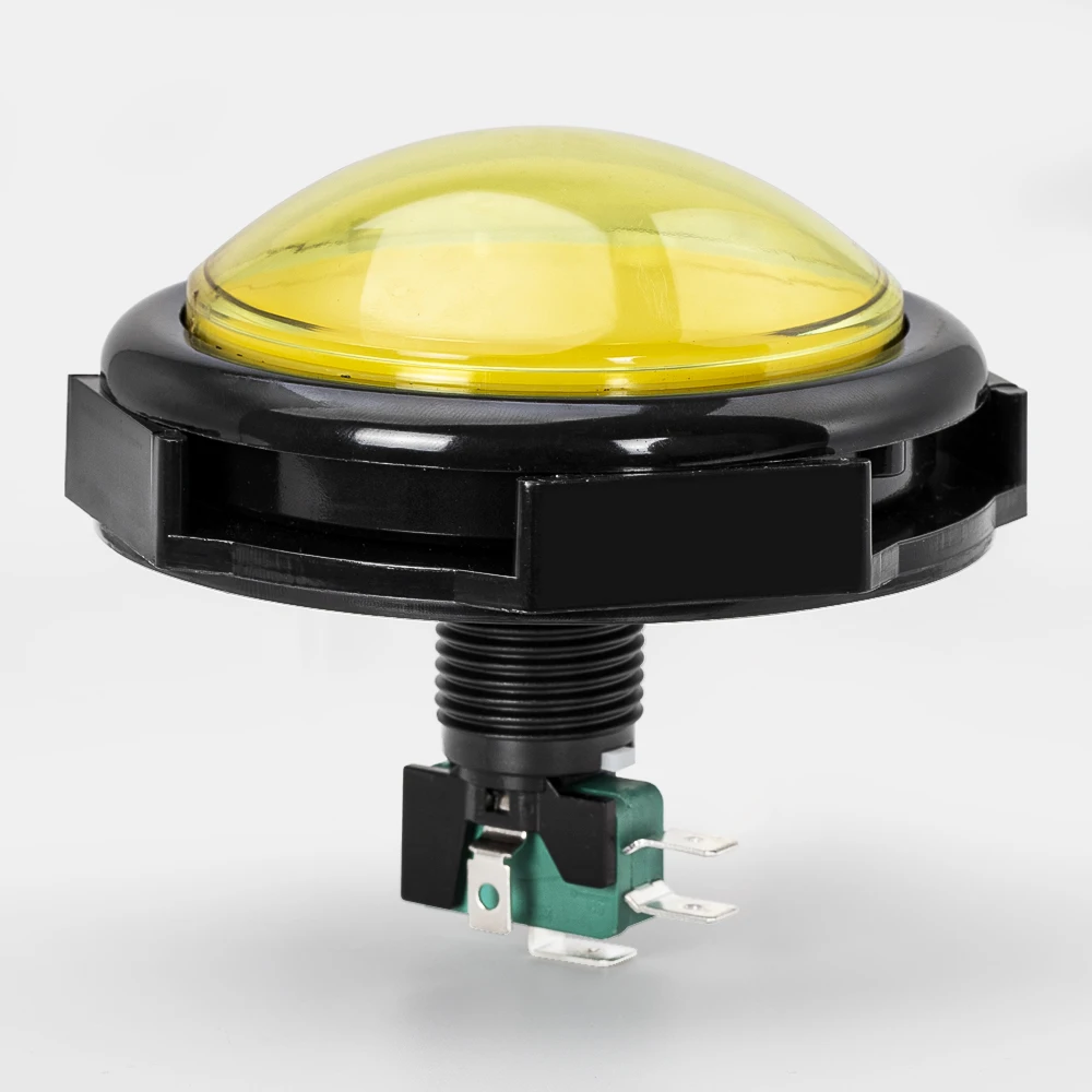 16a 100mm Arcade Push Button Micro Switch Ip40 Large Convex 12v Led ...