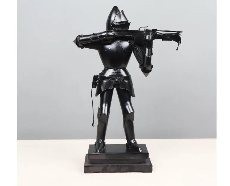 Brass Knight Medieval armor Samurai Living Room European-style Floor-to ...