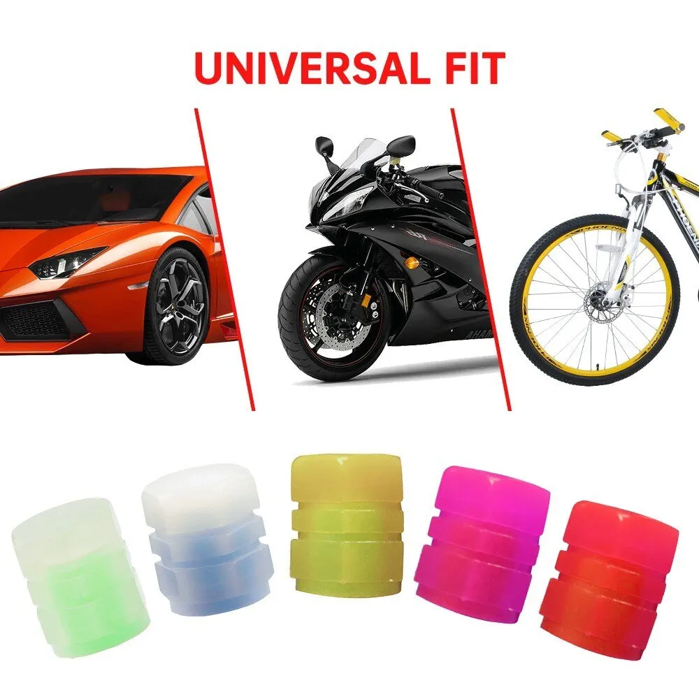 Colorful Luminous Tire Valve Caps For Auto Styling & Decoration - Oem