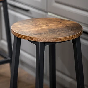 Vasagle Cheap Commercial Industrial Bar Stool Wholesale Wooden Top Seat ...