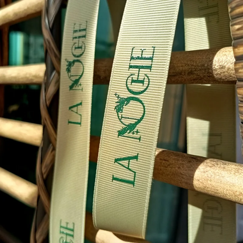 Custom Gift Wrapping - Embossed Printed Ribbons by LUOKAI