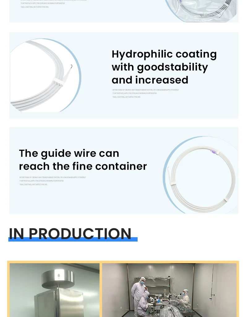 PTFE Coated Medical Guide Wire Urology - Safe & Durable