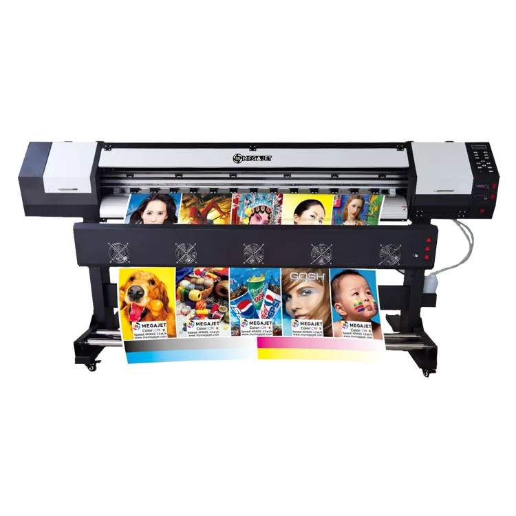 1.6m I3200 Printhead Eco Solvent Inkjet Printer Flex Banner Printing ...