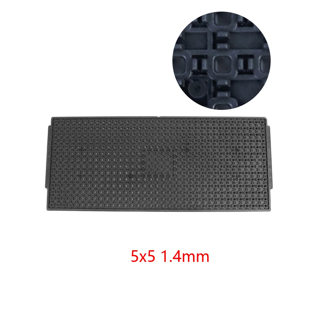 ESD Emebiol Q-ICT Black Antistatic IC Tray 322x138mm - OEM | Wholesale
