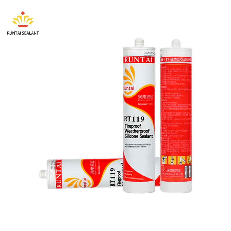 Fire Rated Gmsa Rtv Silicone Sealant Grey Silicon Hz-1213b Cartridge ...