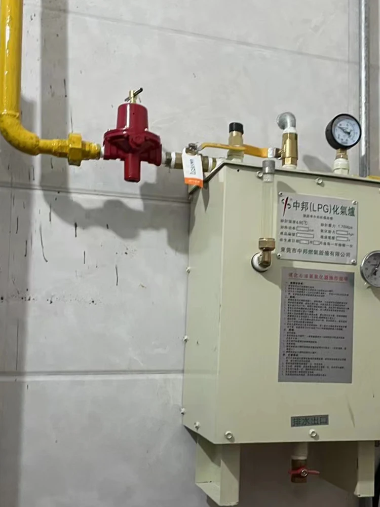 REGO 597FB液化石油气燃烧器丙烷气体调节器第一级高压减压阀工业管道流量控制68千克/h| Alibaba.com