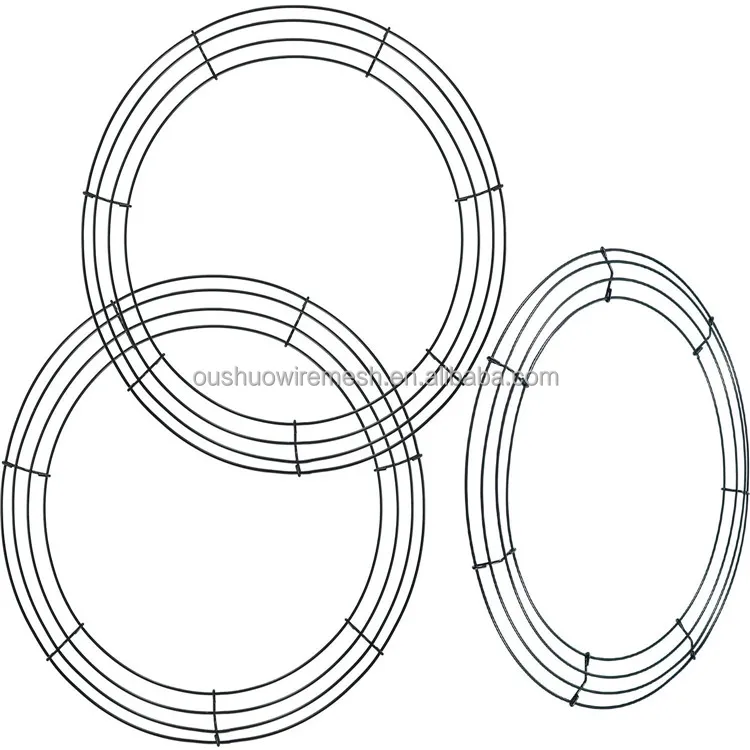 14 Inch Wire Wreath Frame - Perfect for Handmade Crafts