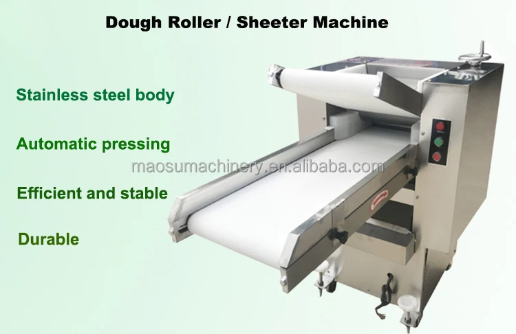 Commercial Standing Dough Sheeter Roller Dough Kneader Pressing Roll ...