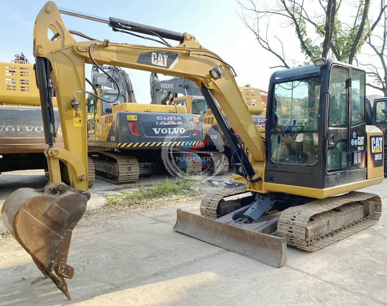 Used Mini Caterpillar Cat305.5e Cat55 Cat306 Excavator 6ton Small ...