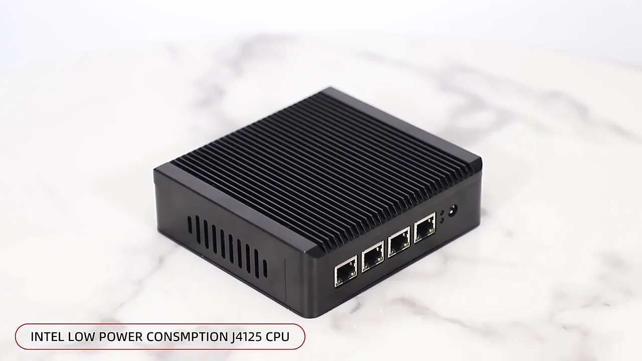 Mini Pc J4125 X86 Single Board Computer 2.5g Ethernet 4 Lan Ports ...