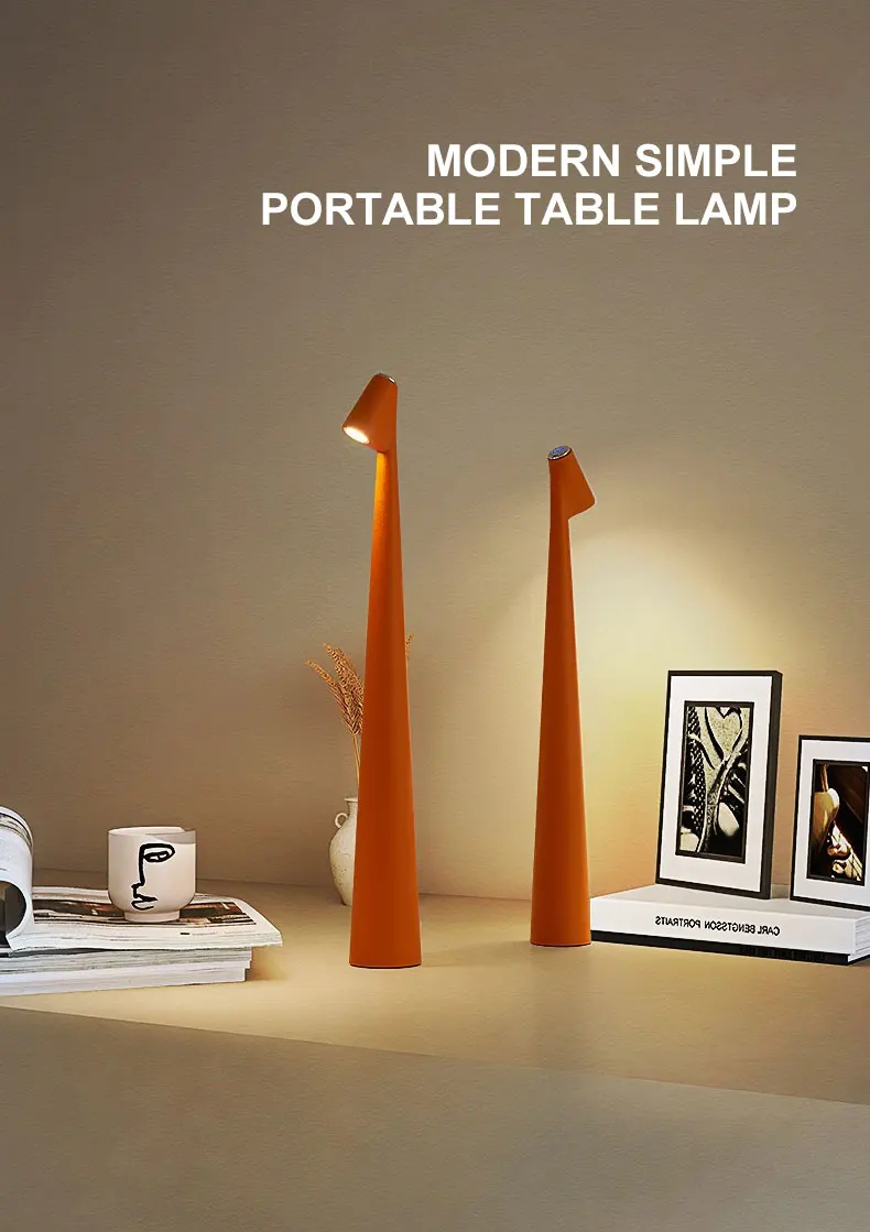 New Design Cordless Led Desk Lamp Office Lights Lampe De Table ...