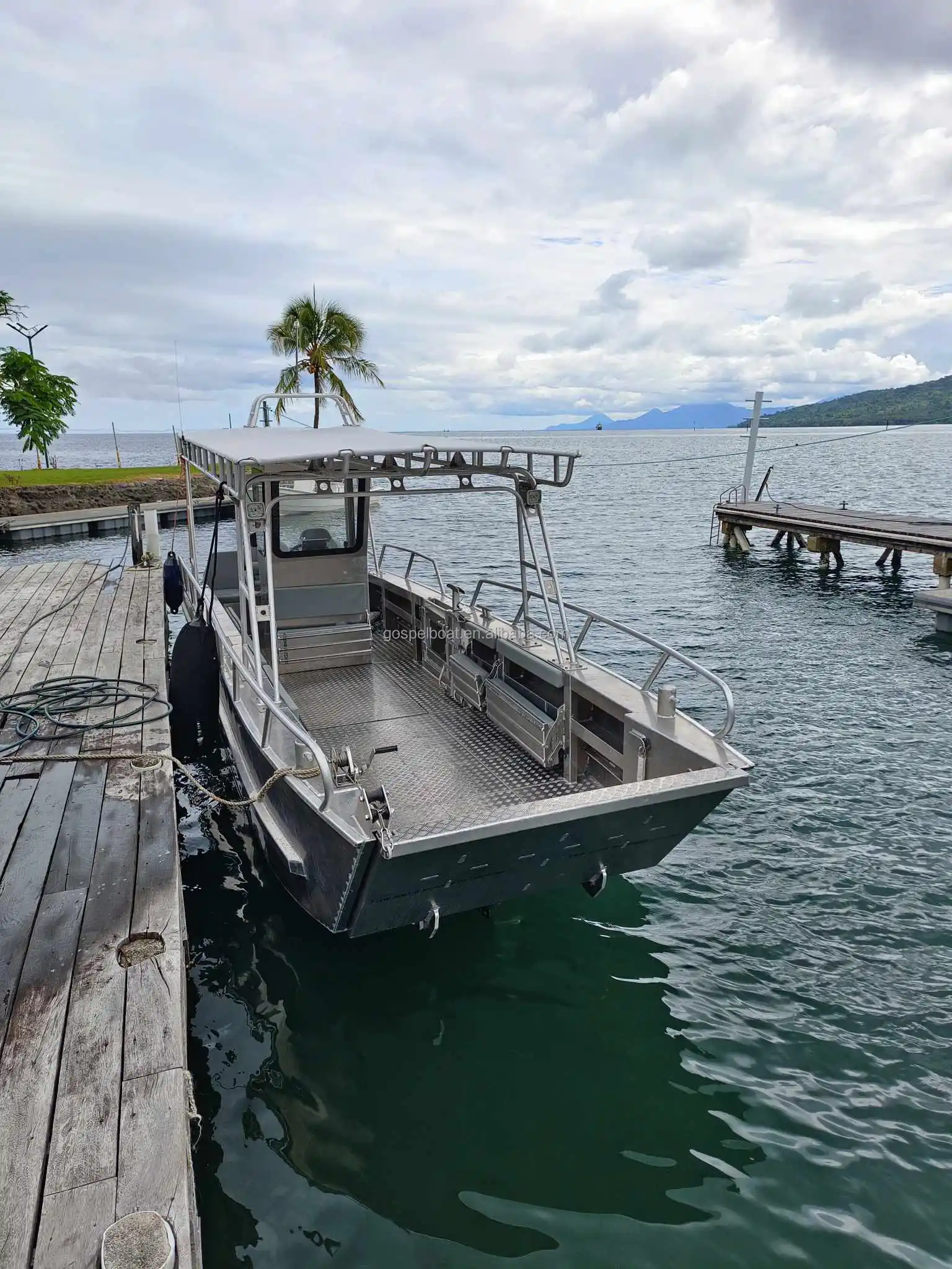 9m Aluminum Landing Craft Boat - 3.5tons Cargo Capacity