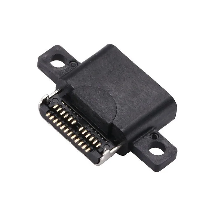 Waterproof 24pin Smt Miniature Usb Type C Female Socket 24pin Usb Connector For Convenient Cell
