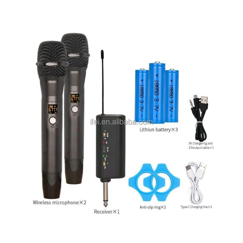 Wireless Microphone UHF VHF - Professional Dual Quality