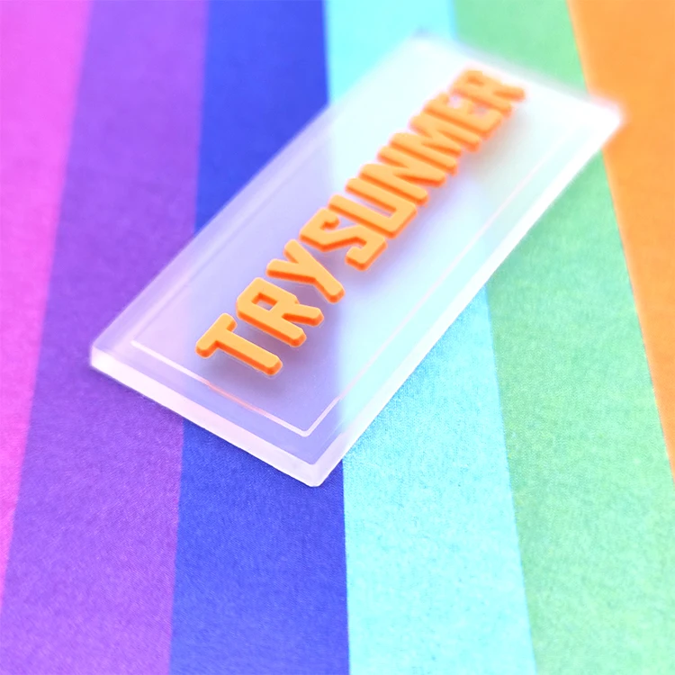 2D/3D Embossed PVC Patch Clothing Main Label Customized Rubber Patch