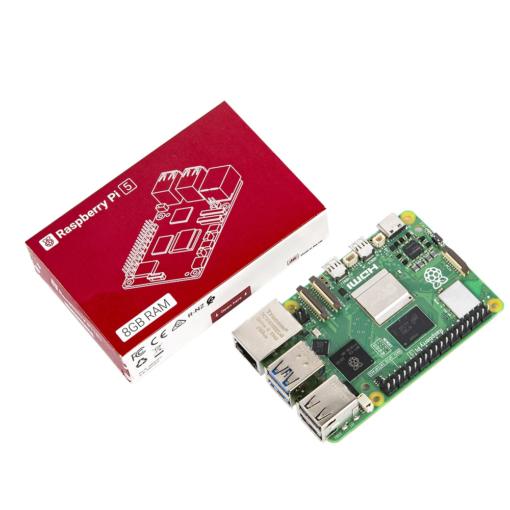 New Raspberry Pi 5 Model B 8gb Arm Single Board Computer For Home ...