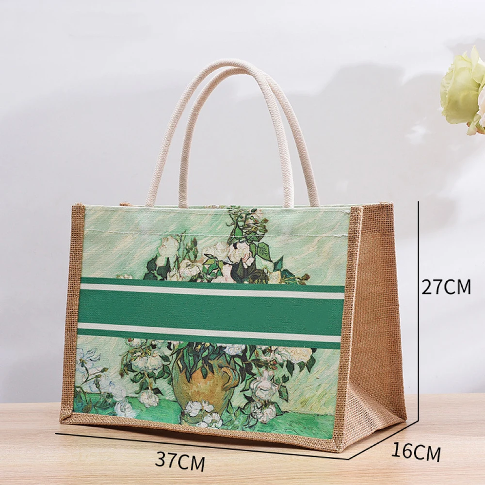 Custom Cotton Eco Canvas Tote Bag - Reusable Shopping Bag