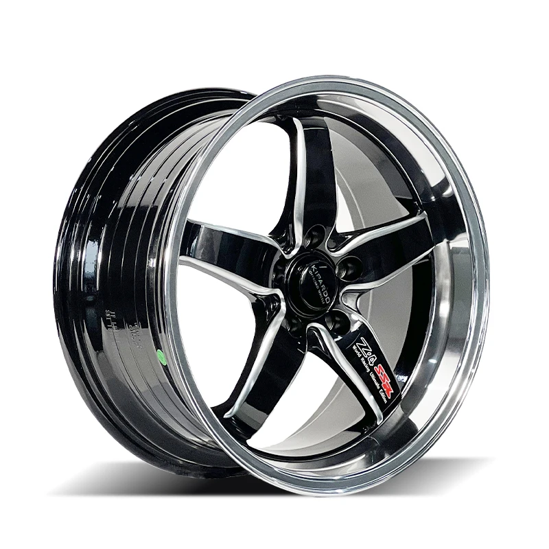 KIPARDO 18X8.5 Inch Star Shape Multiple Spokes Type Car Concave 6x139.7 ...