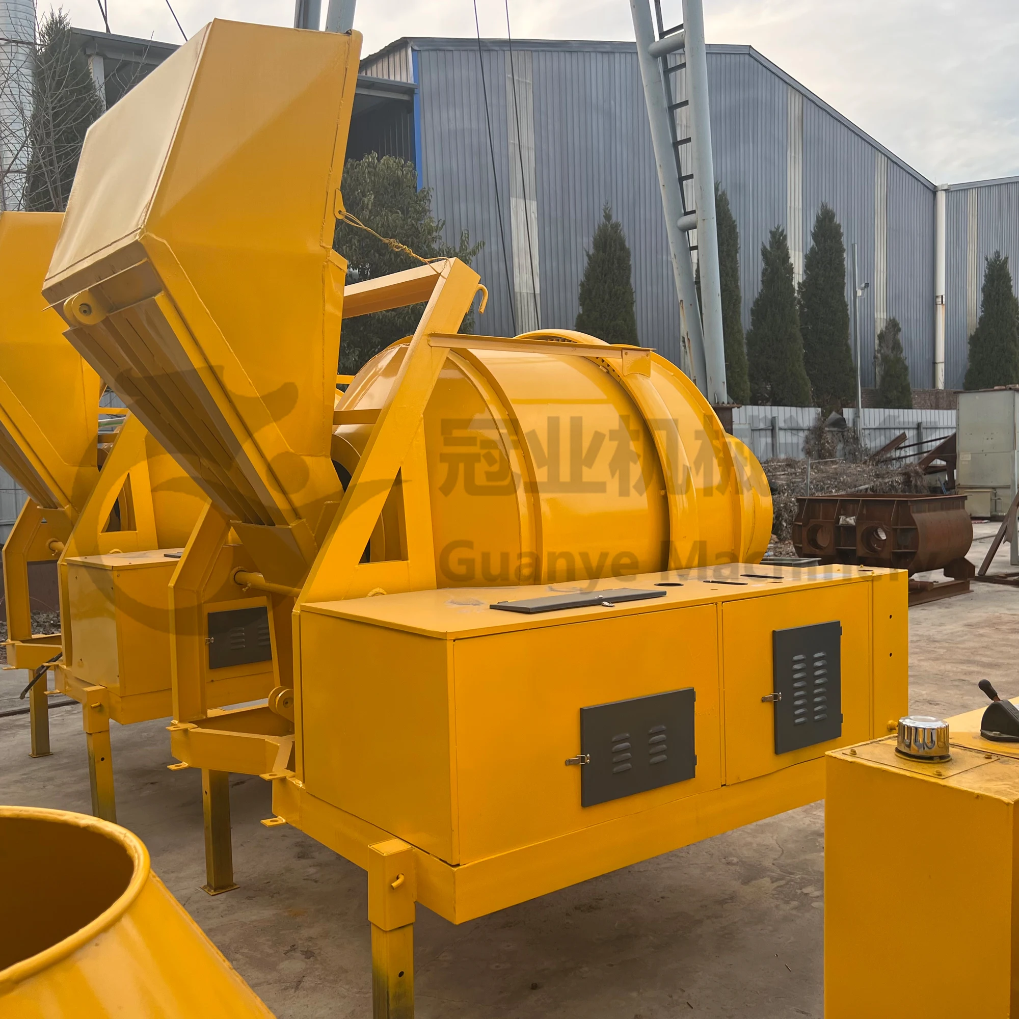 Custom Concrete Mixer Hydraulic Bucket Cement Concrete Mixer 500L ...