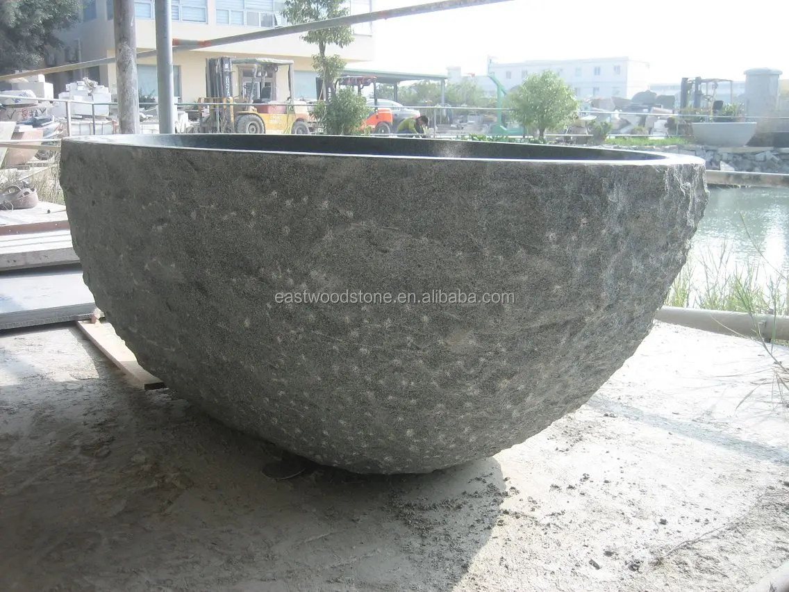 Natural Granite Stone Bath Tub Freestanding And Showers - Buy ...