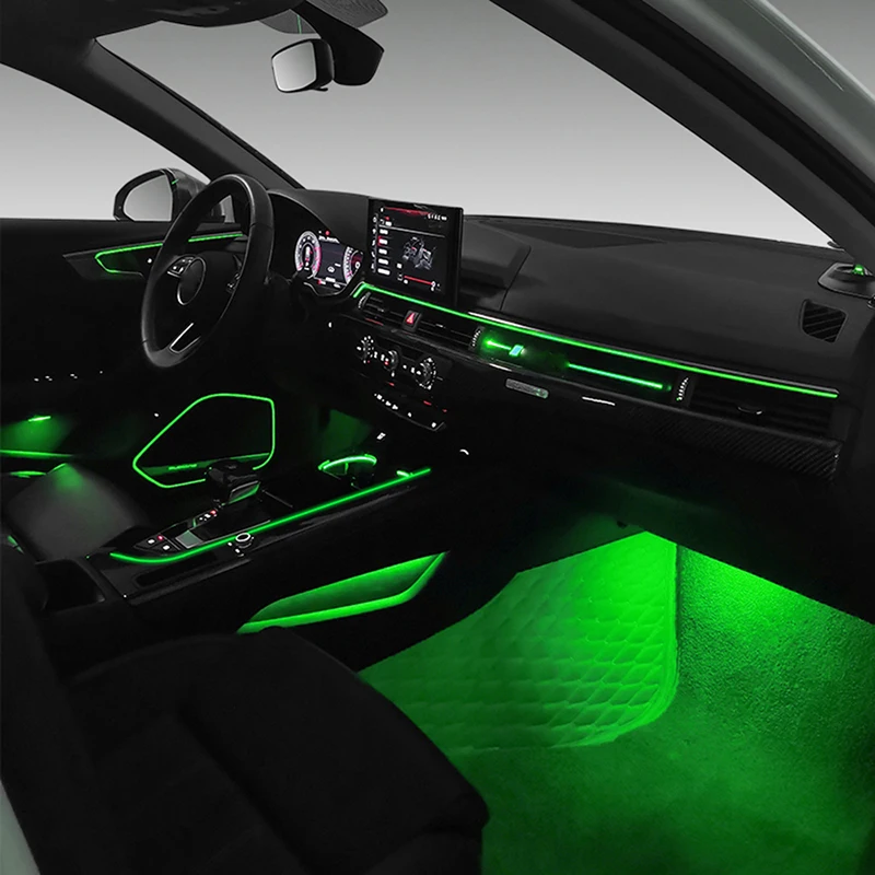 32 Colours Audi A4 A5 RS4 RS5 Dashboard Trim Ambient Lighting Kit (2017 ...
