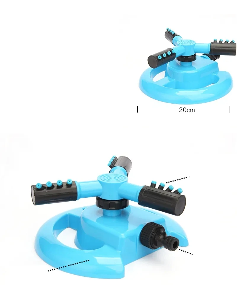 Dd1317 Wholesale 3*4 Nozles Spray Sprinkler Rotation Auto Irrigation ...